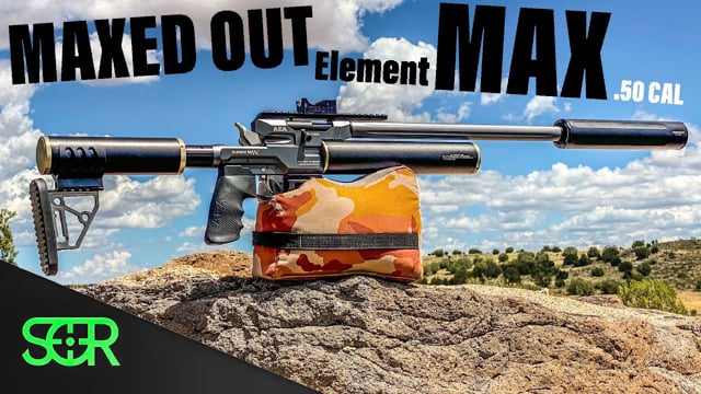 .50 CAL with MORE Shots + MORE Power - MAXING OUT the AEA ELEMENT MAX ...