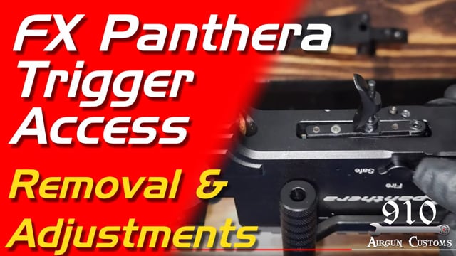 FX Panthera Trigger Access Guide - FX Airguns Trigger Adjustments ...