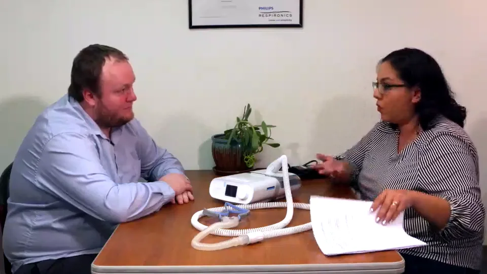 APM_Sleep Study In Person Interaction Phillips CPAP 1_default on Vimeo