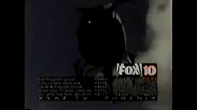 KSAZ (Fox) Station ID 1996 on Vimeo