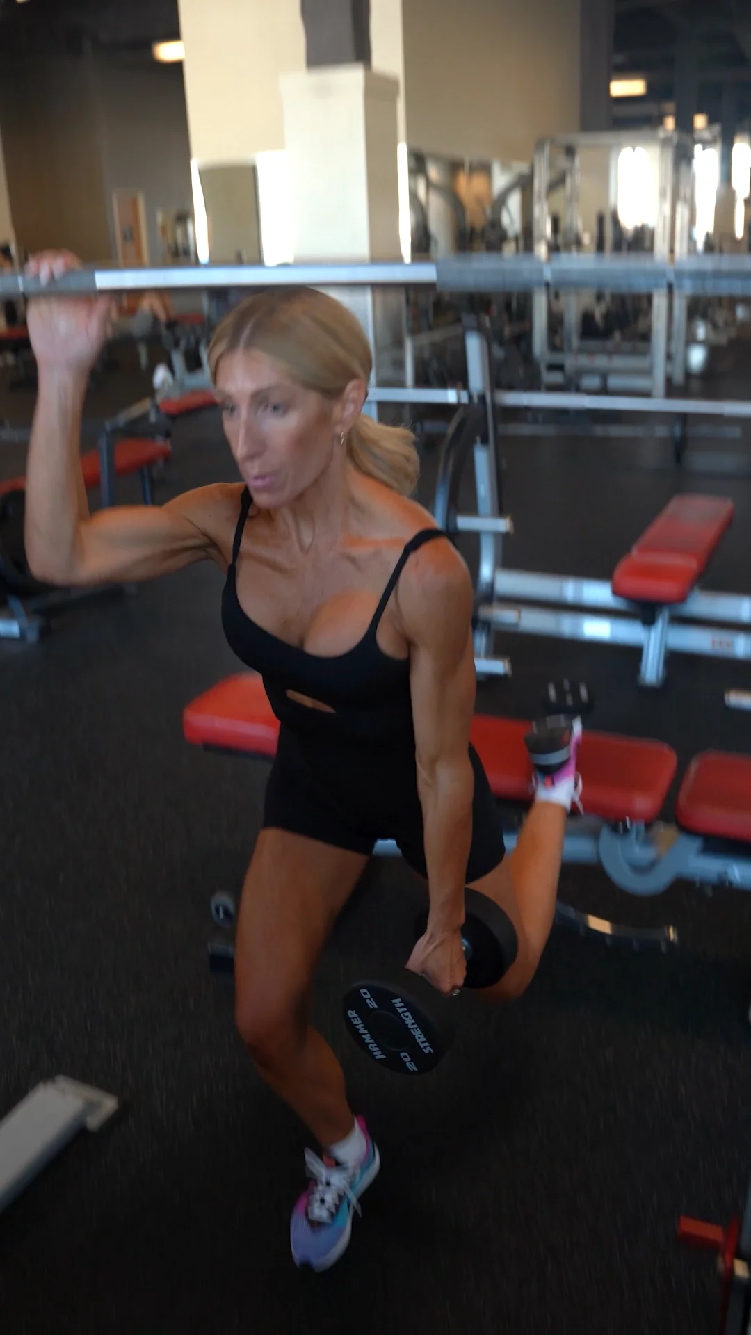 Assisted Weighted Split Squat on Vimeo
