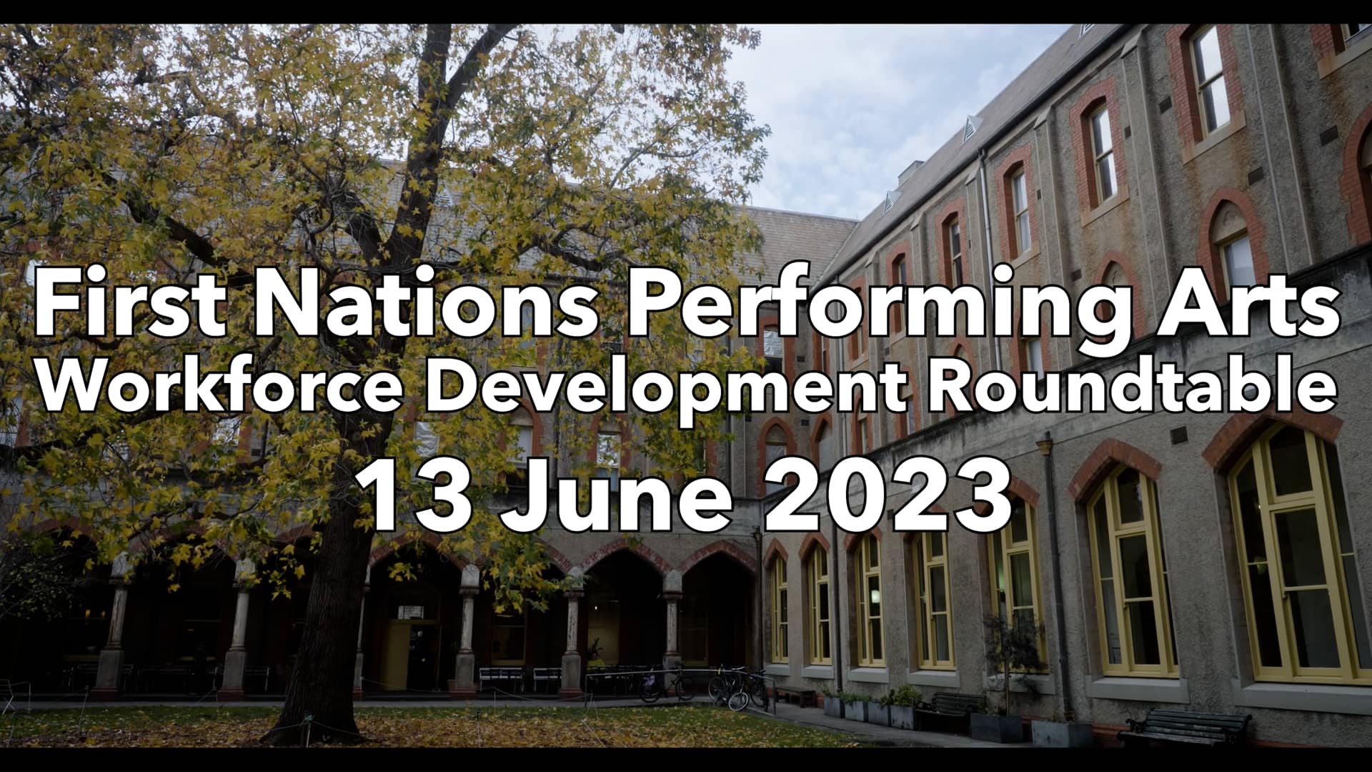 First Nations Performing Arts - Workforce Development Roundtable reel. 2023 on Vimeo