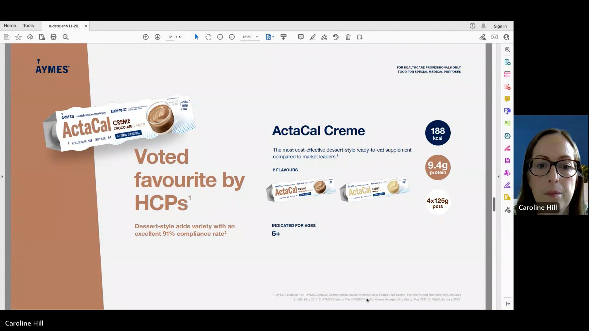 ActaCal Creme Video on Vimeo