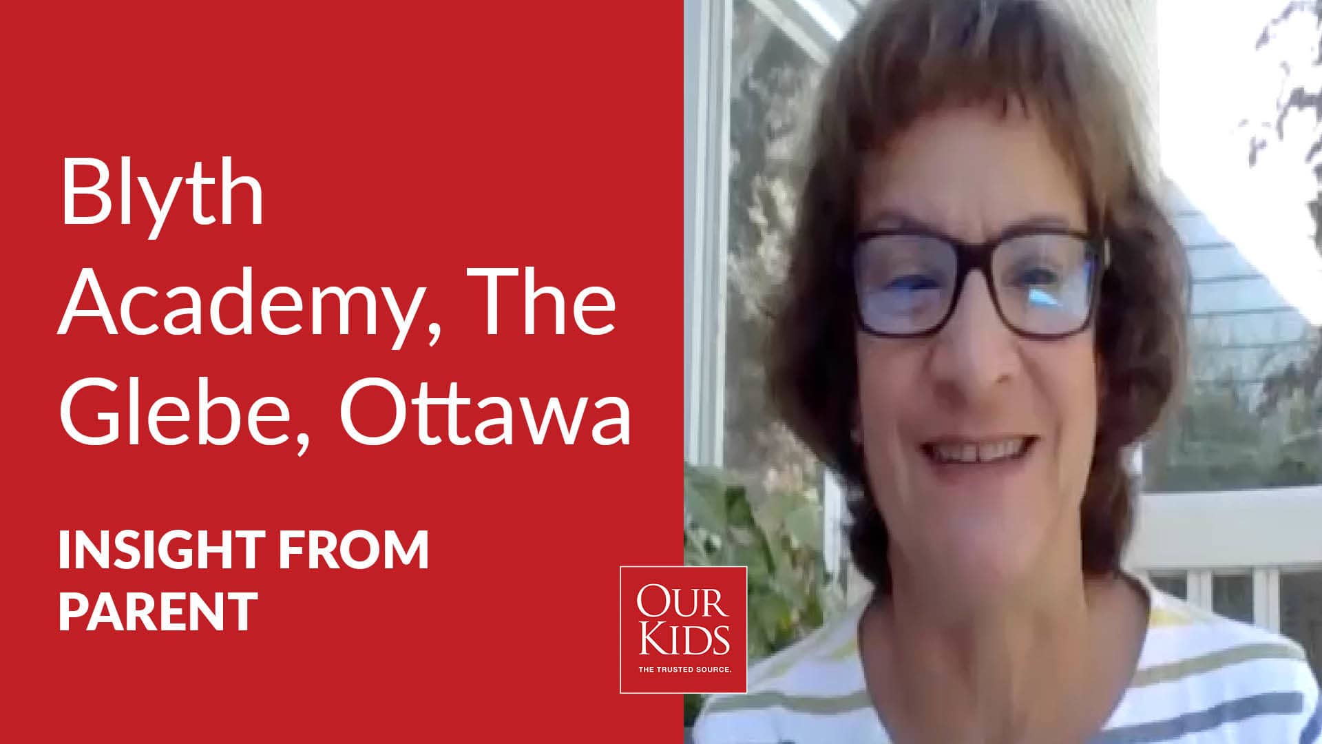 Blyth Academy The Glebe, Ottawa - School Parent Video - Dale G - 2022 ...