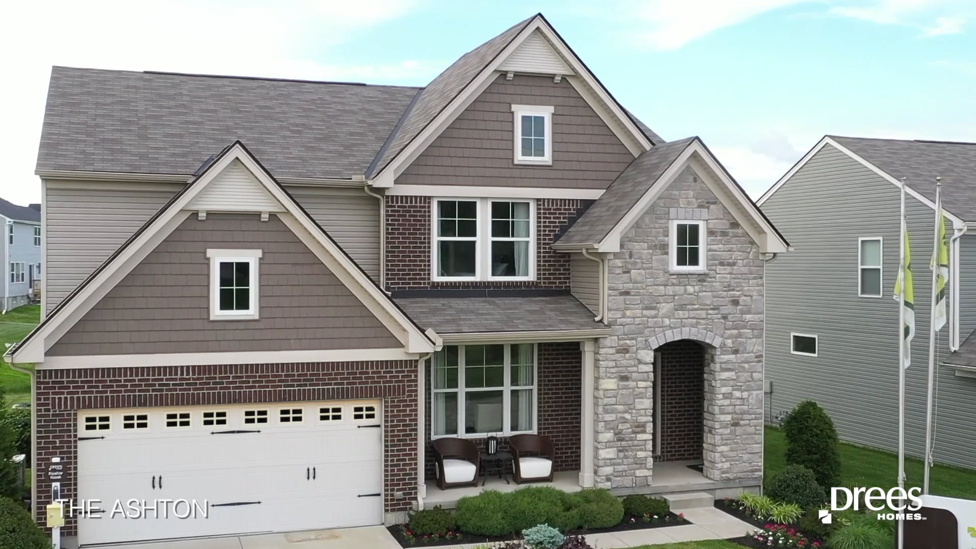 The Ashton Floor Plan by Drees Homes on Vimeo