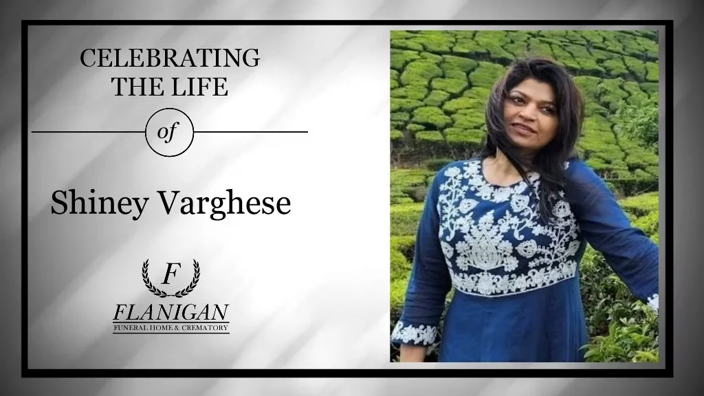 Shiney Varghese Funeral Service on Vimeo