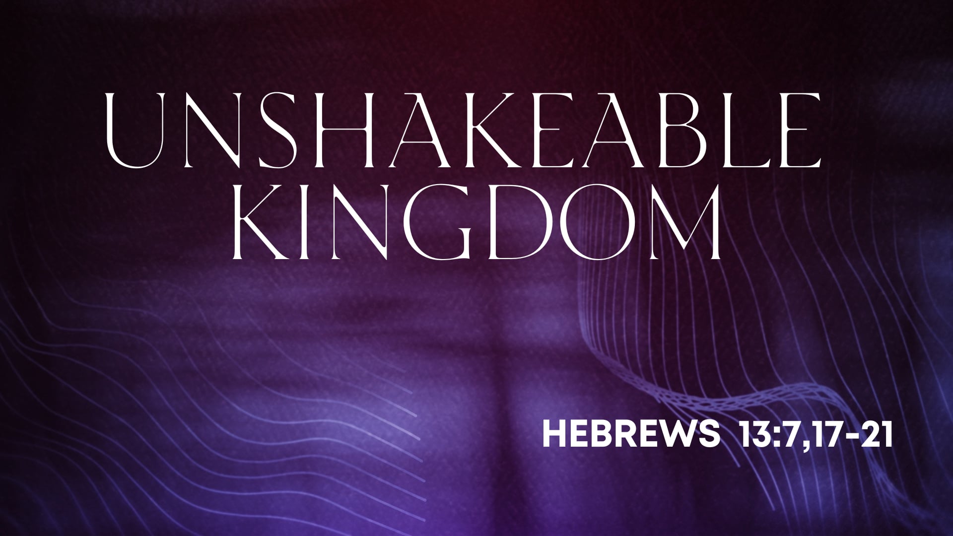 Aug 13, 2023 | Hebrews 13:7,17-21 | Robert Bishop on Vimeo