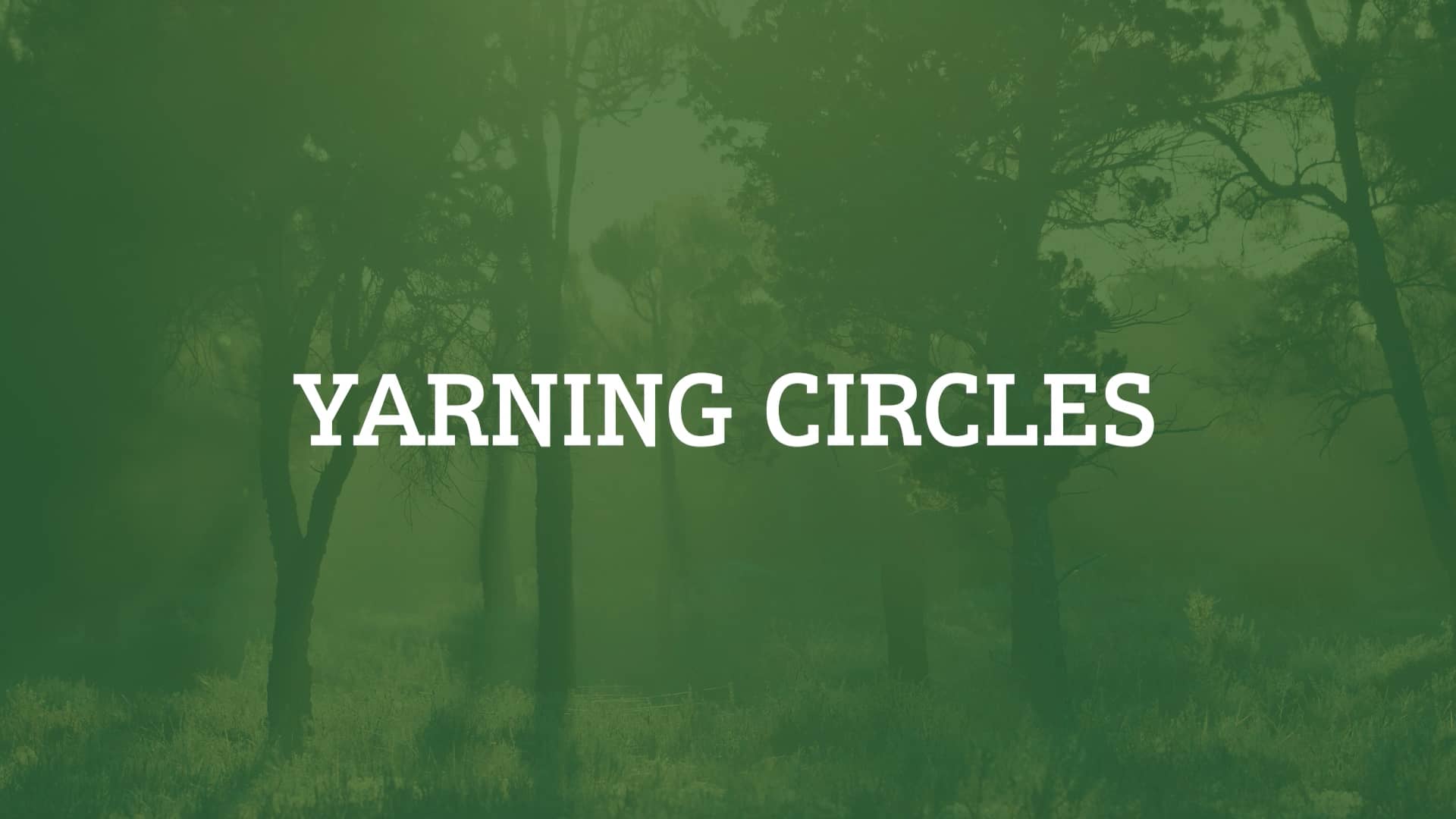 Yarning Circles Guide - 37th Synod on Vimeo