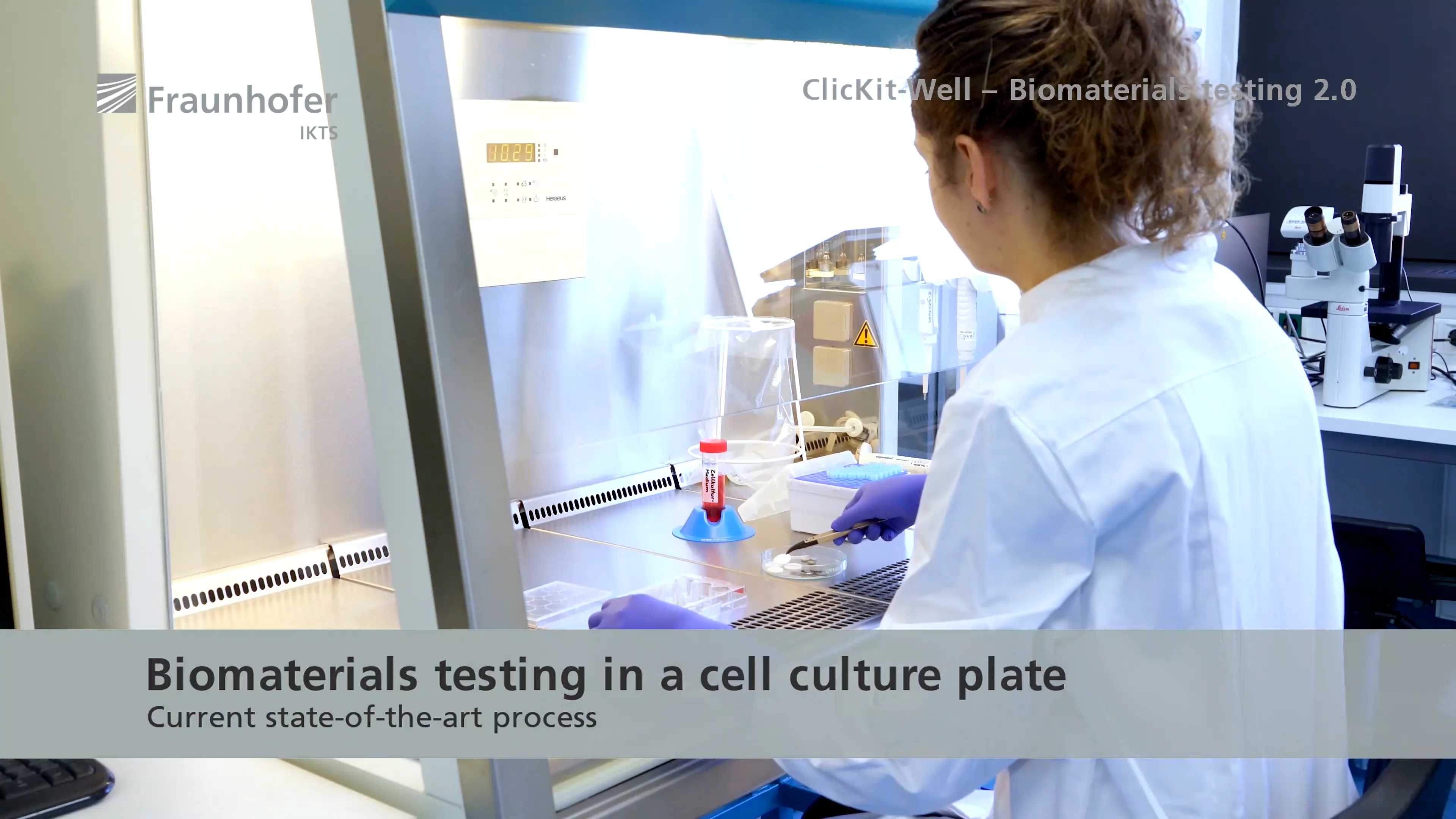 ClicKit-Well – Biomaterials testing 2.0 on Vimeo