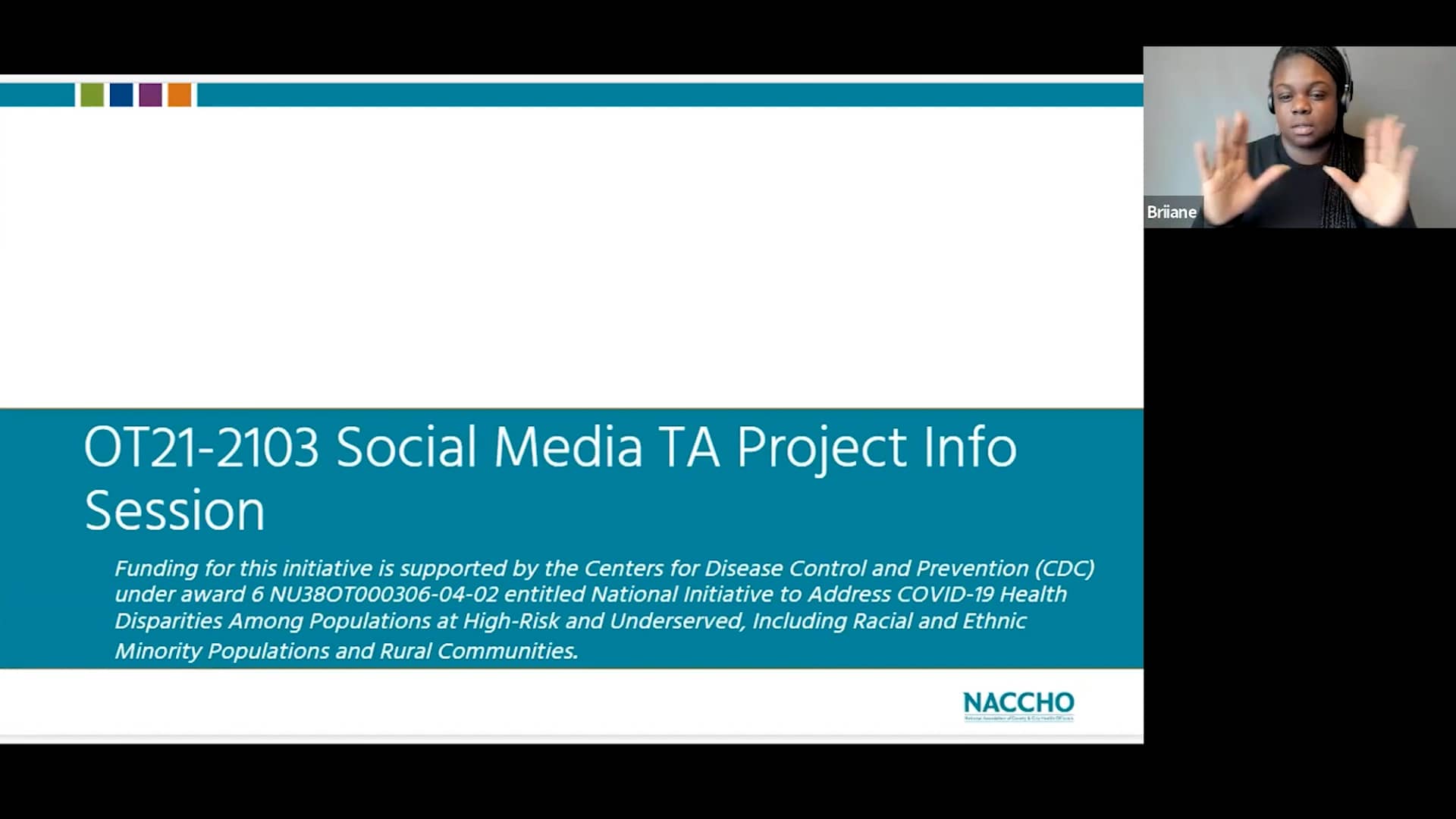 Steps to Use Social Media to Advance Health Equity Taylor Bonner on Vimeo