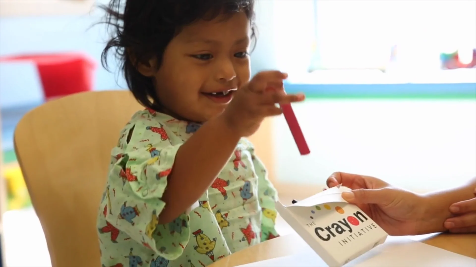 Bring Back the Crayons - Receiving The Crayon Initiative's Crayons on Vimeo