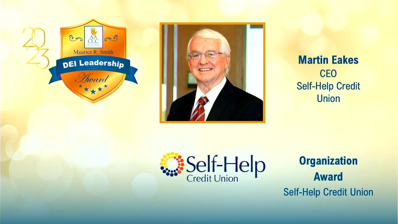 Martin Eakes 2023 DEI Leadership Awards- on Vimeo