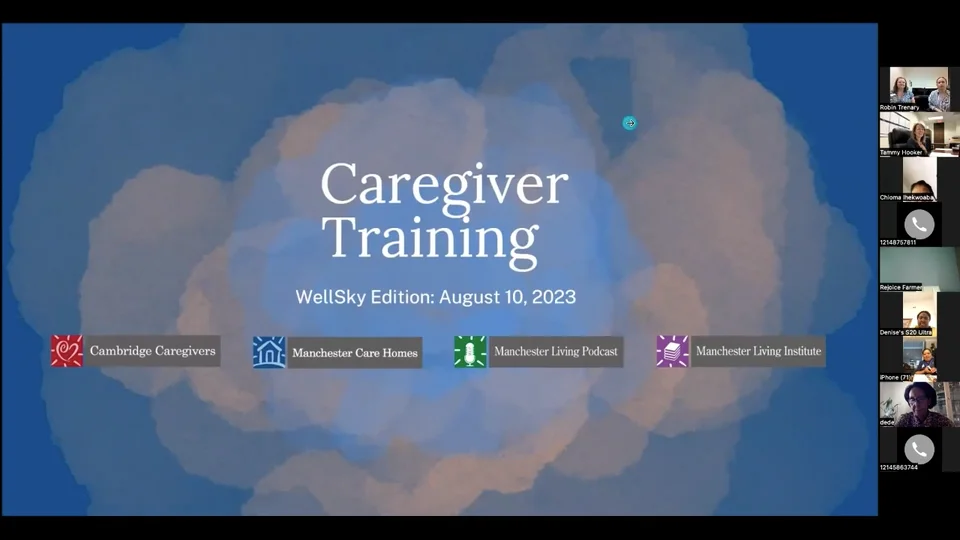 Cambridge Caregivers WellSky Mandatory Training 8.10.2023