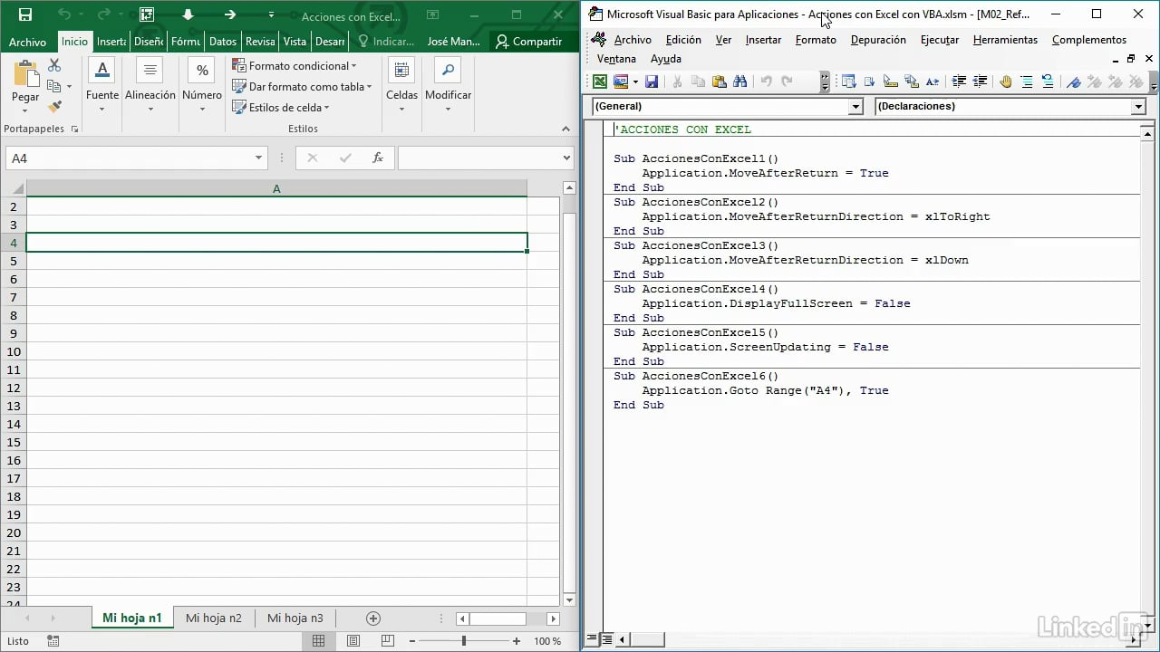 6.Acciones con Excel en VBA on Vimeo