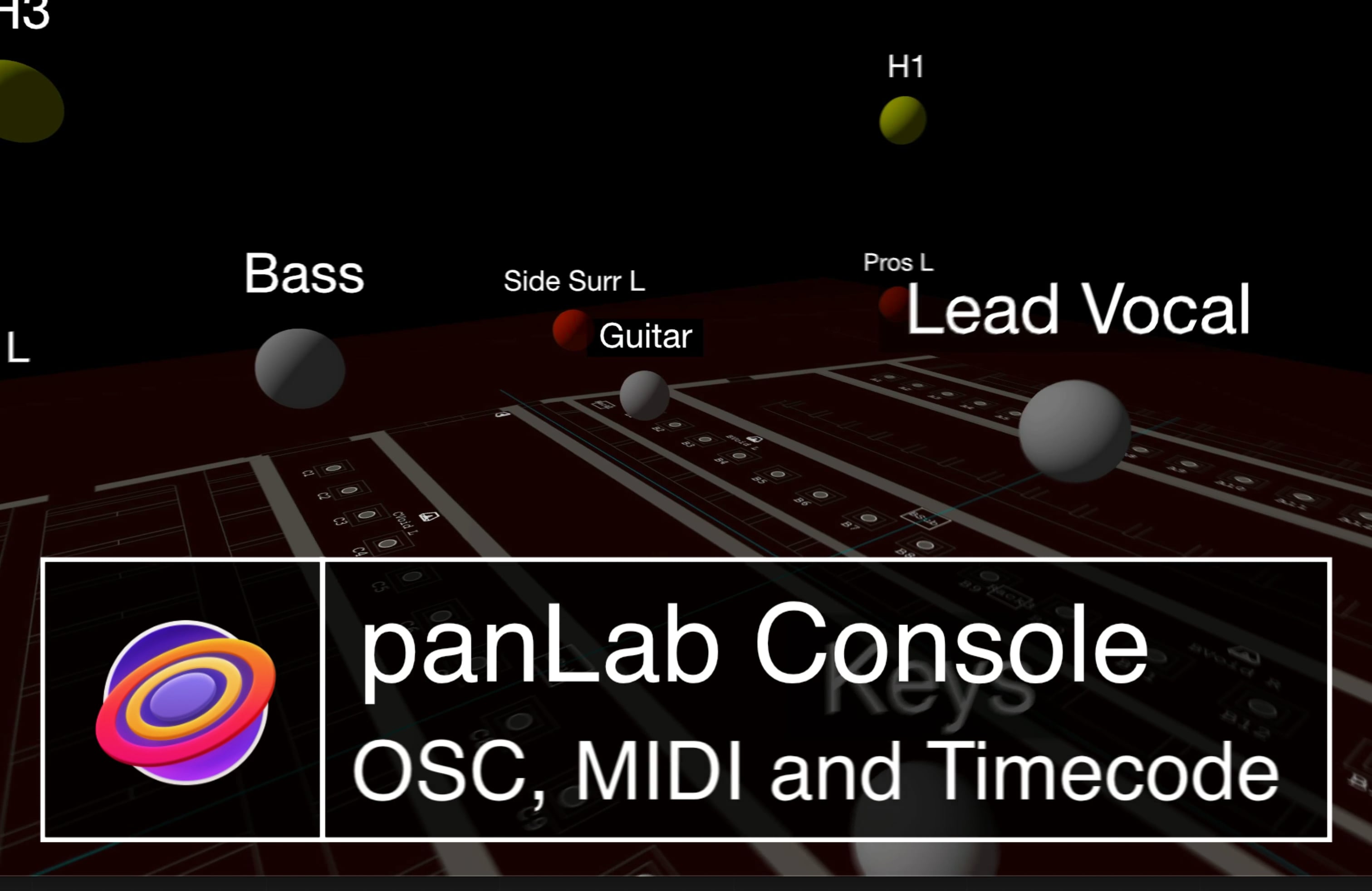 panLab Console - OSC, MIDI and Timecode on Vimeo