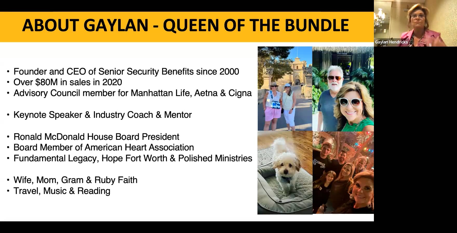 Tuesday Talk: Queen of the bundle: Special guest Gaylan Hendricks, part 2 on Vimeo