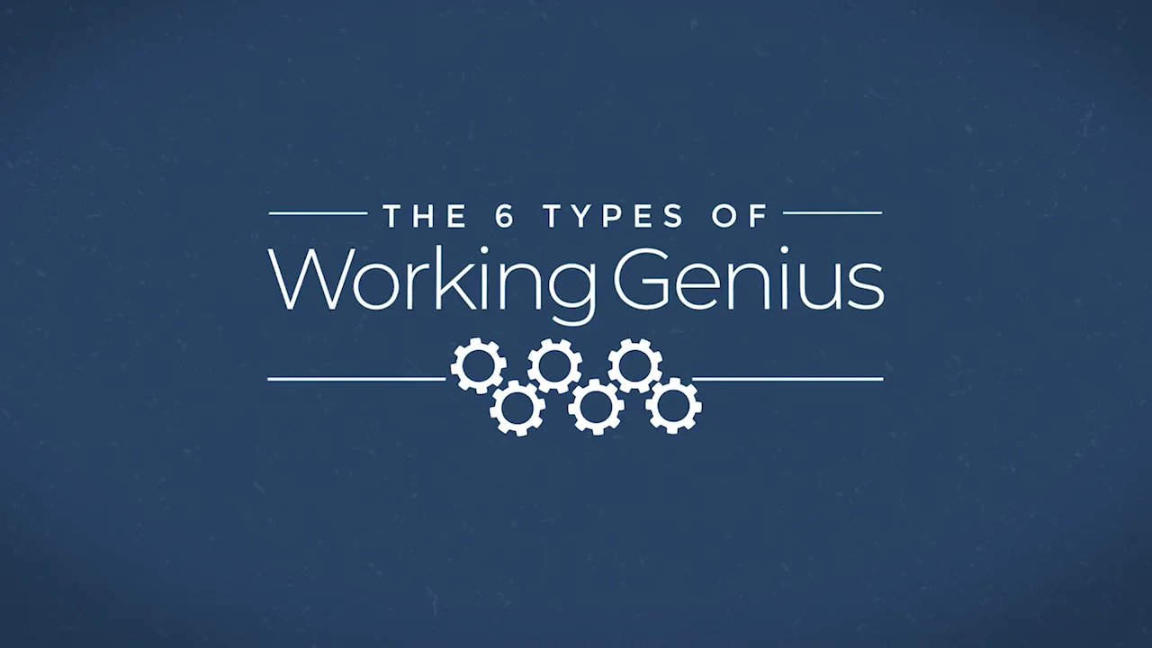 Pat Lencioni Working Genius Model+Overview on Vimeo