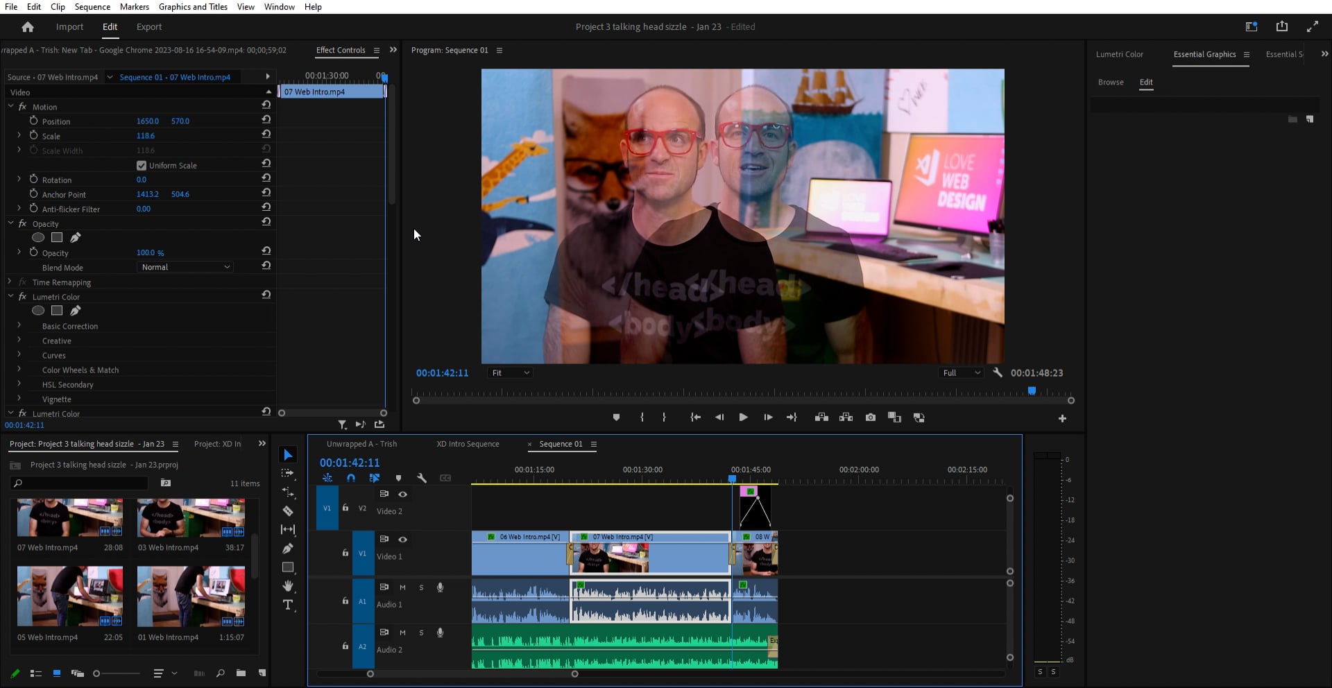 Adobe Premiere Pro 2022 - A__Exercise Files - Premiere Pro Essentials ...