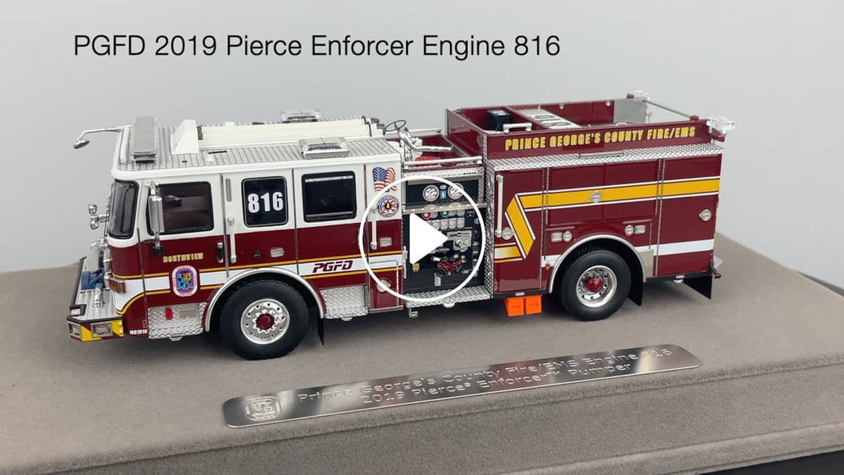 PGFD 2019 Pierce Enforcer Engine 816 on Vimeo