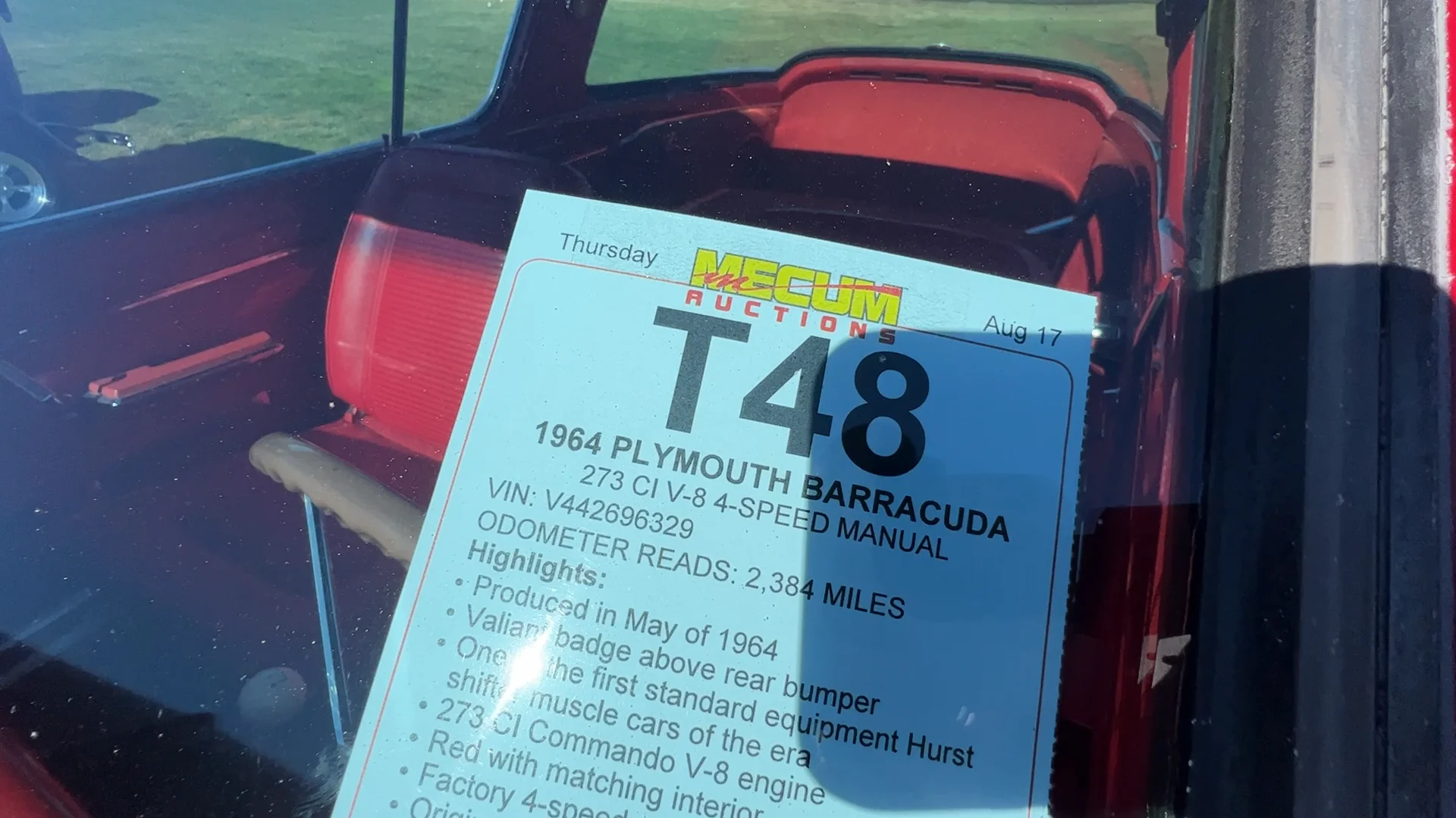 T48 - 1964 Plymouth Barracuda