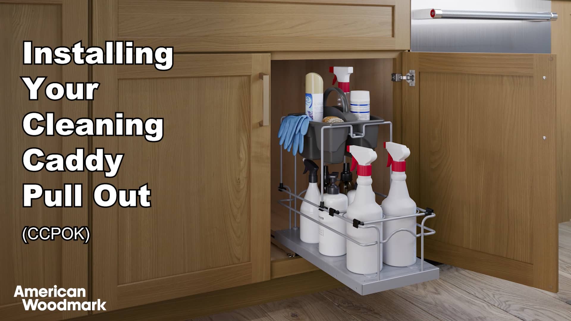 HOW TO: Install a Cleaning Caddy Pull Out on Vimeo