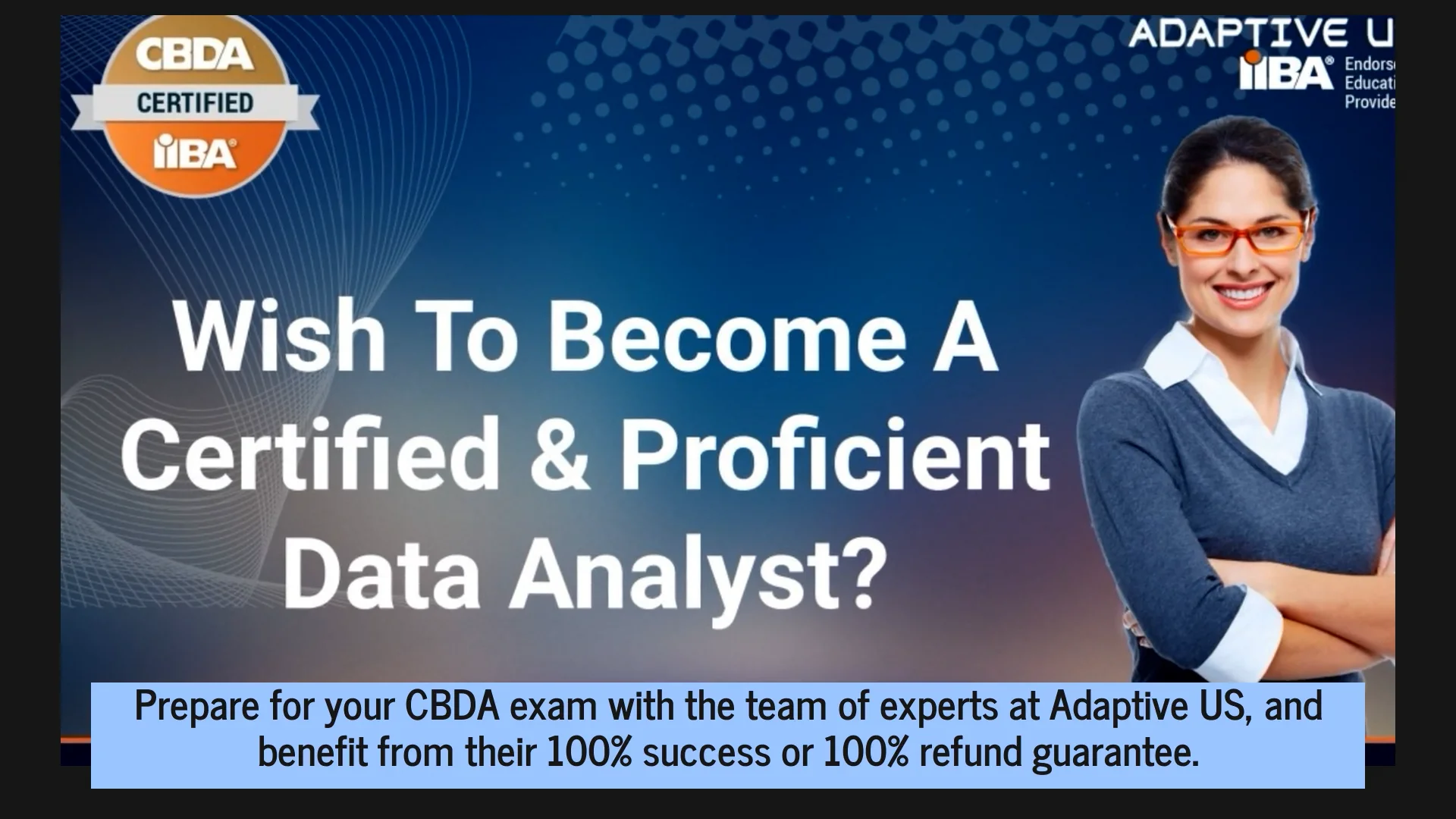 Pass CBDA Certification Exam On First Attempt With Expert-Led Online Data Analyst Course on Vimeo