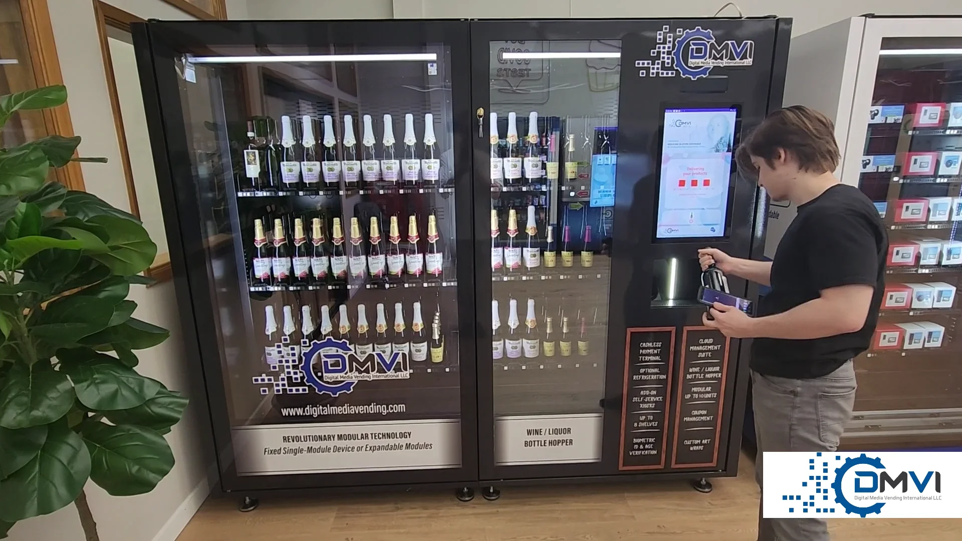 Wine, Champagne & Liquor Bottle Vending Machine