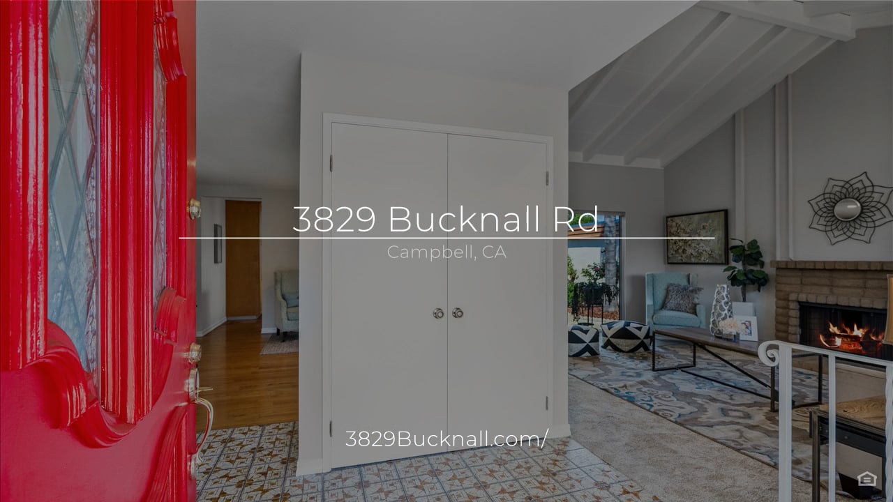 3829 Bucknall Rd, Campbell, CA on Vimeo