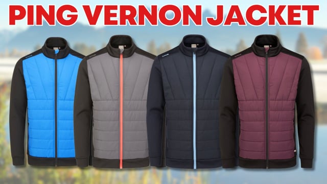 Ping Mens Vernon SensorWarm Mens Full-Zip Golf Jacket