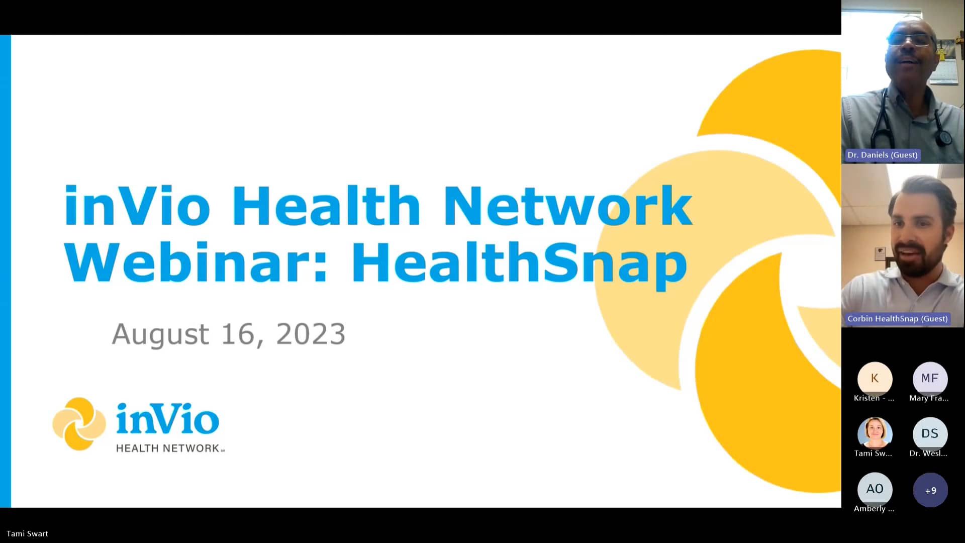 inVio Health Network Webinar CCM & RPM with HealthSnap on Vimeo