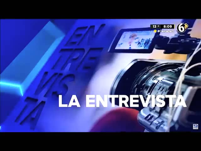Telediario con Alberto Rueda y Gaby Tamez. Entrevista en estudio con ...