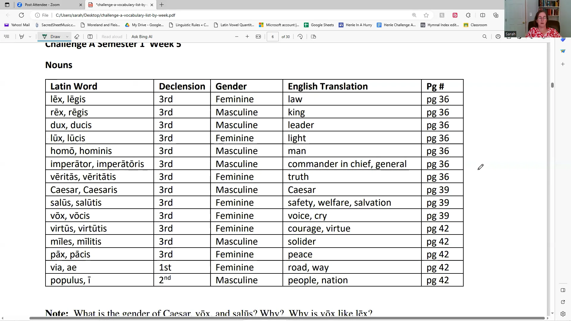 Vocabulary Weeks 1-5 on Vimeo