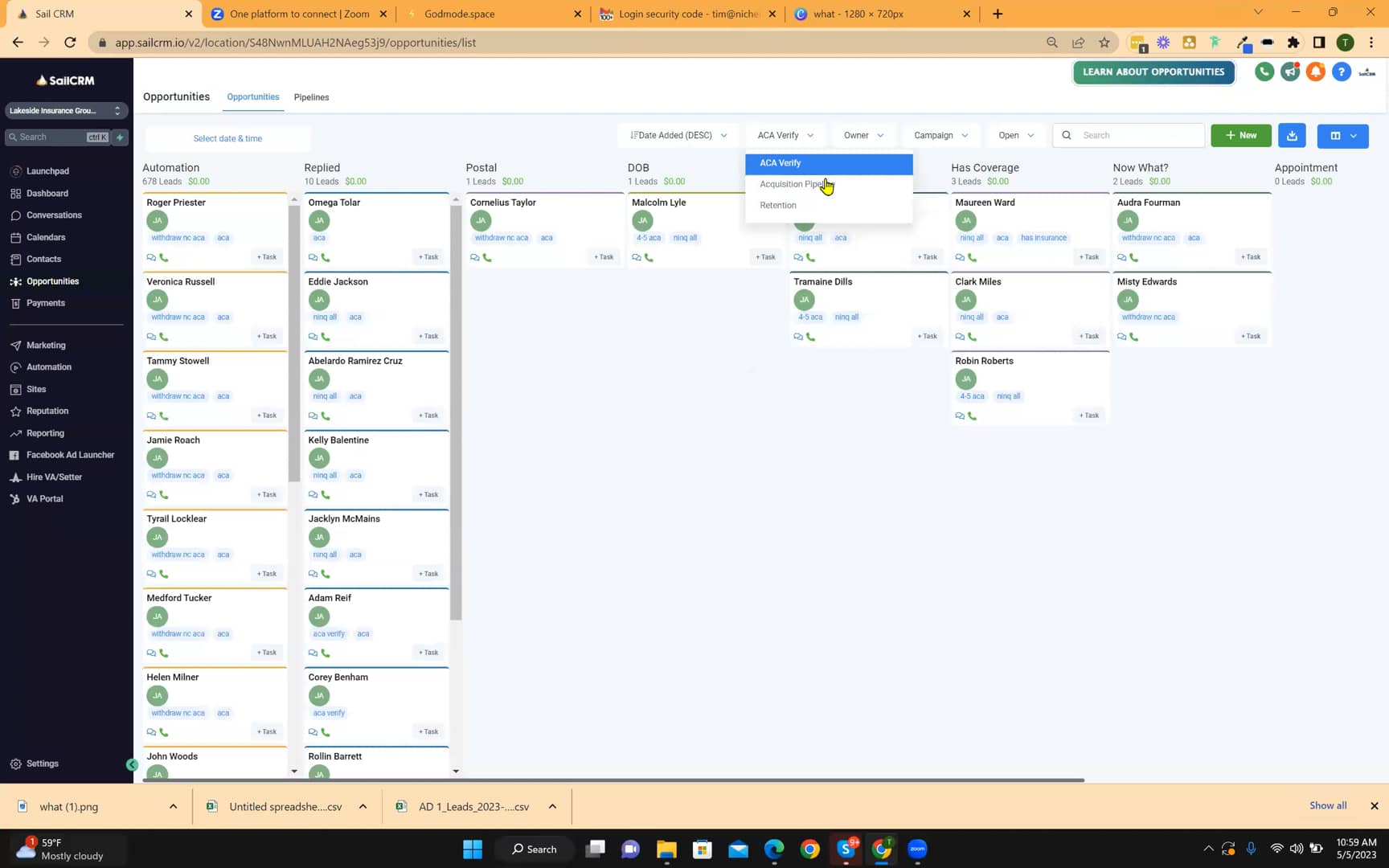 SAIL CRM Walkthrough _ VA on Vimeo