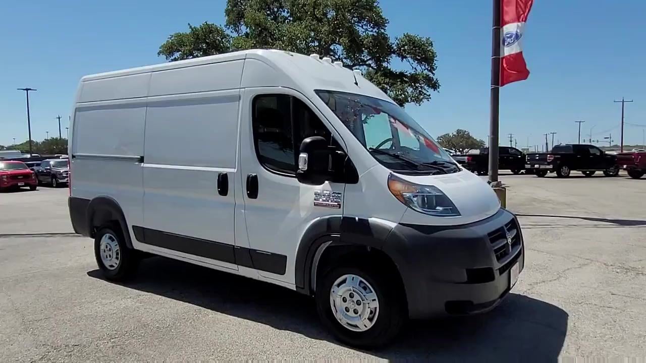 USED 2017 RAM PROMASTER CARGO VAN 2500 High Roof 136" WB at Northside ...