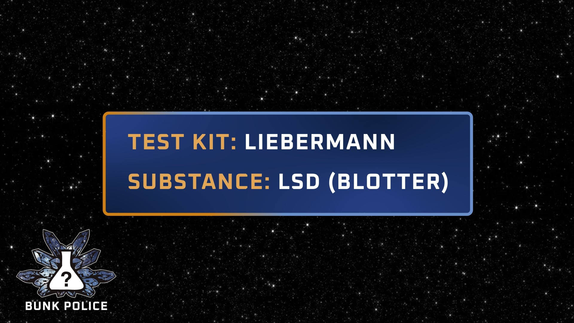 LSD (Blotter) - Liebermann Reagent - Reagent Test Kit on Vimeo