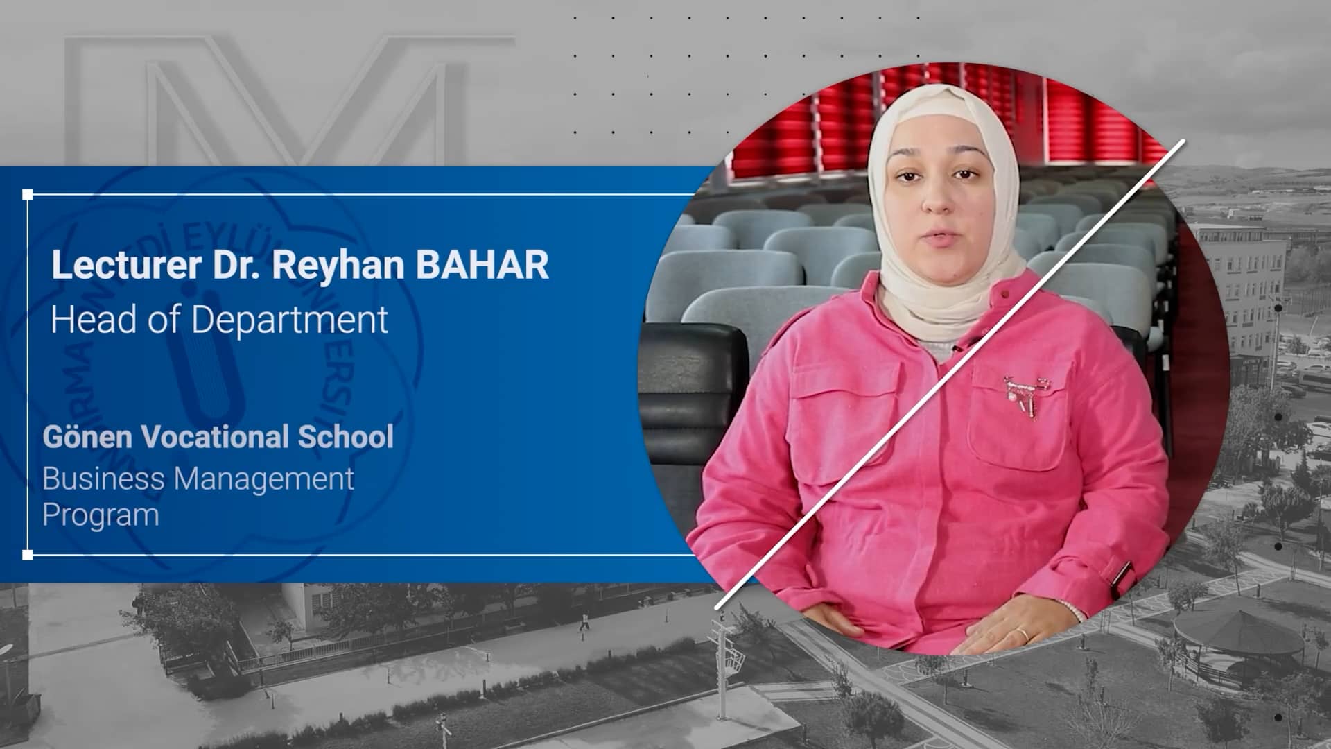 DR_OGR_UYESI_REYHAN_BAHAR_BLM_BASKANI_GONEN_MYO_ON_LISANS_ISLETME ...