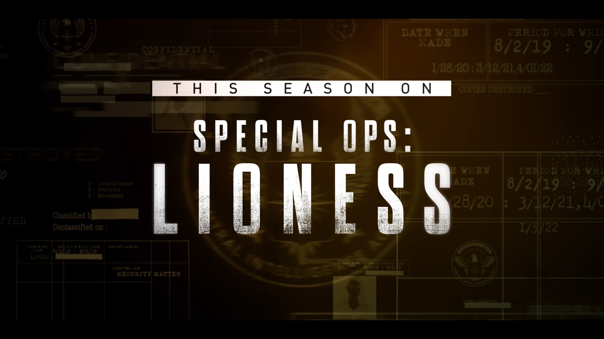 Lioness – Trailer “This Season On” on Vimeo