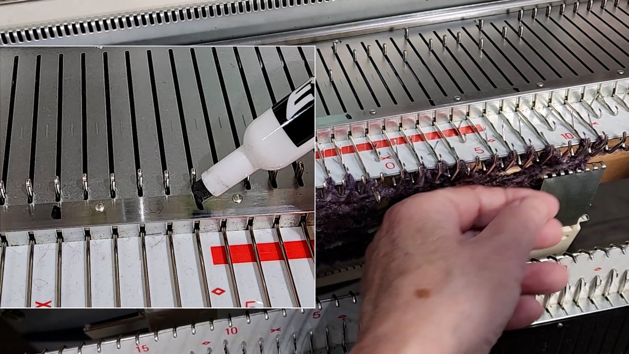 Janet's 1 Skein Lace Scarf | Machine Knitting Tutorial