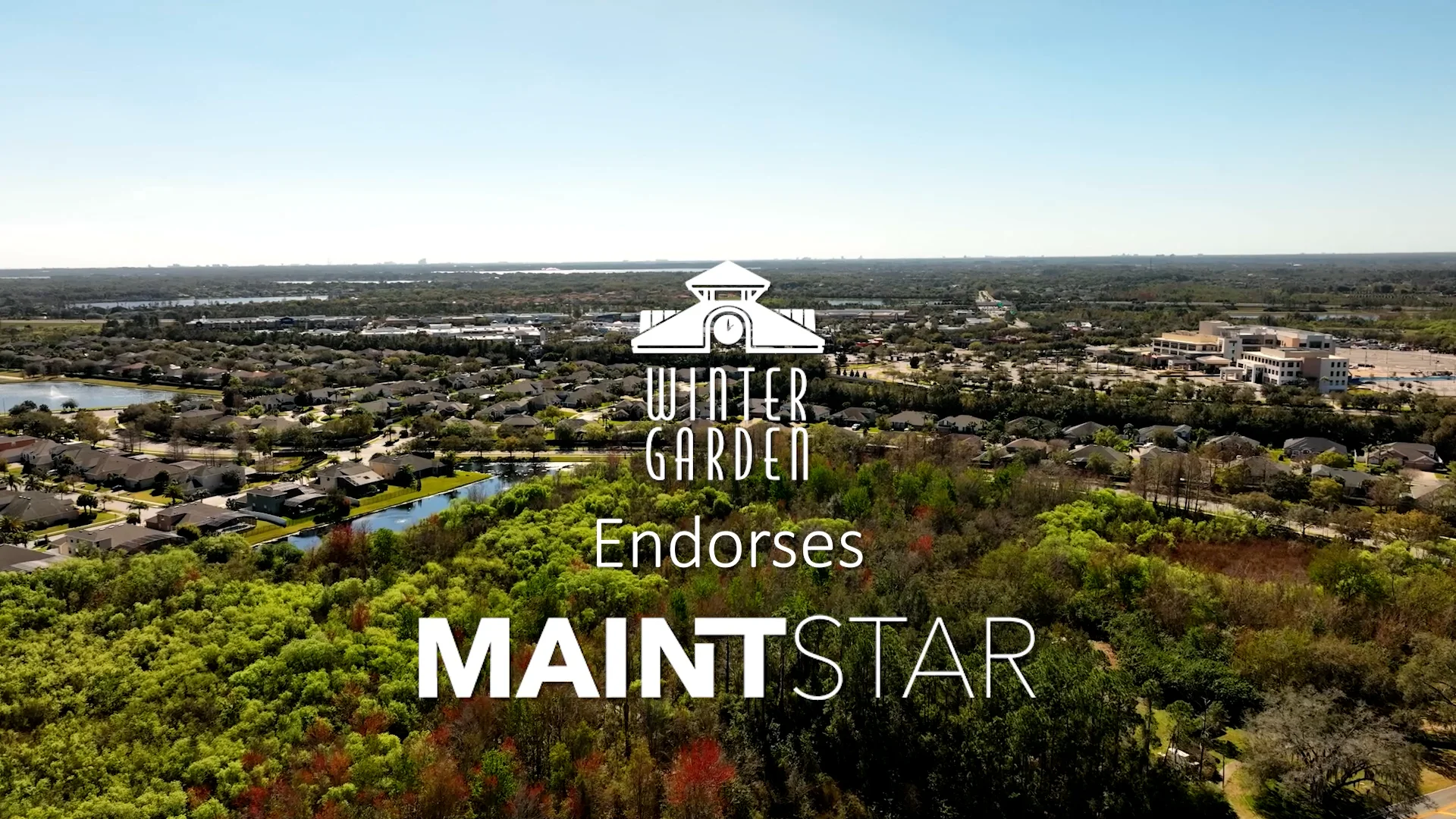 Winter Garden Endorses MaintStar