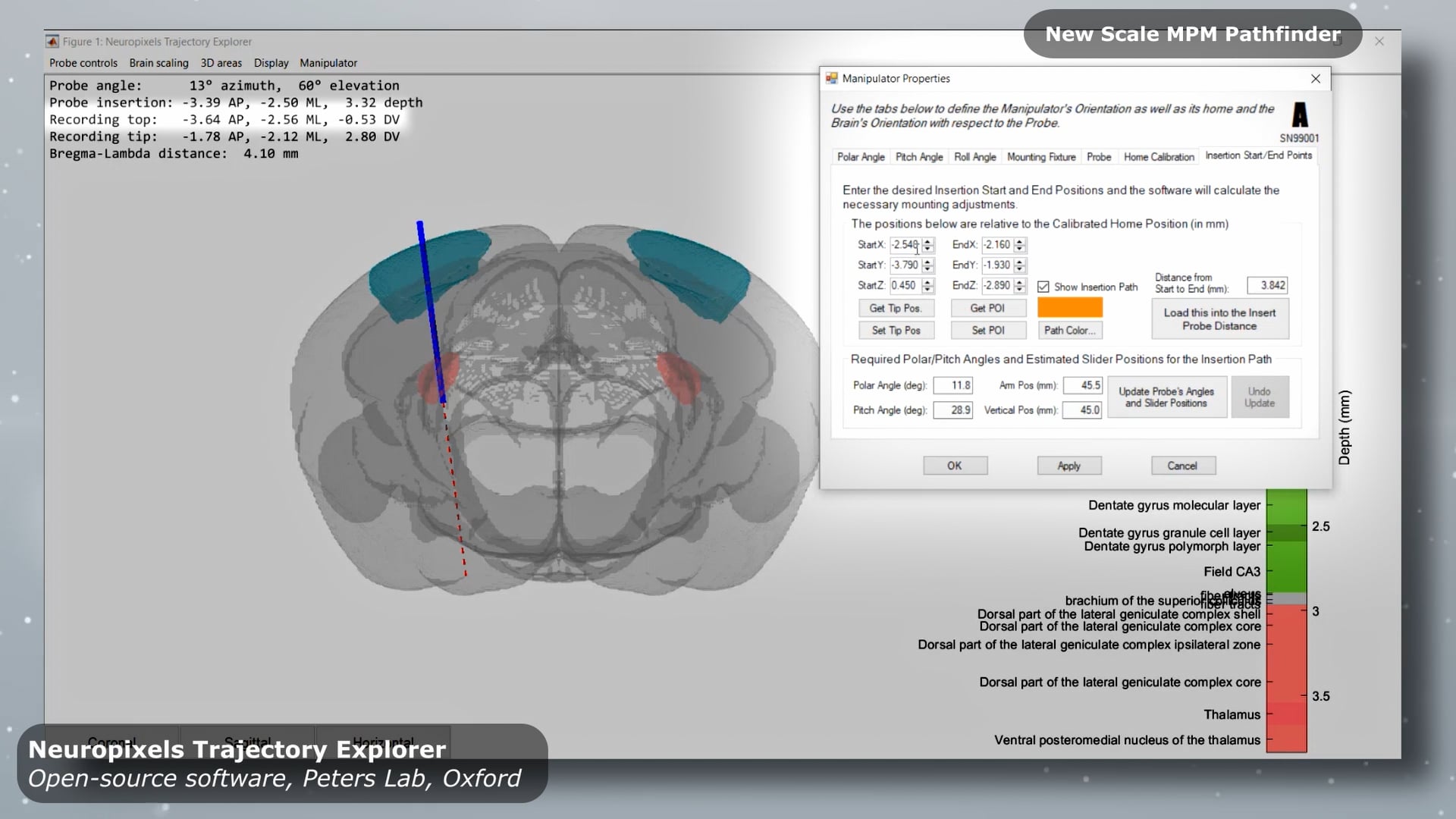 MPM Pathfinder with Neuropixels Trajectory Explorer on Vimeo