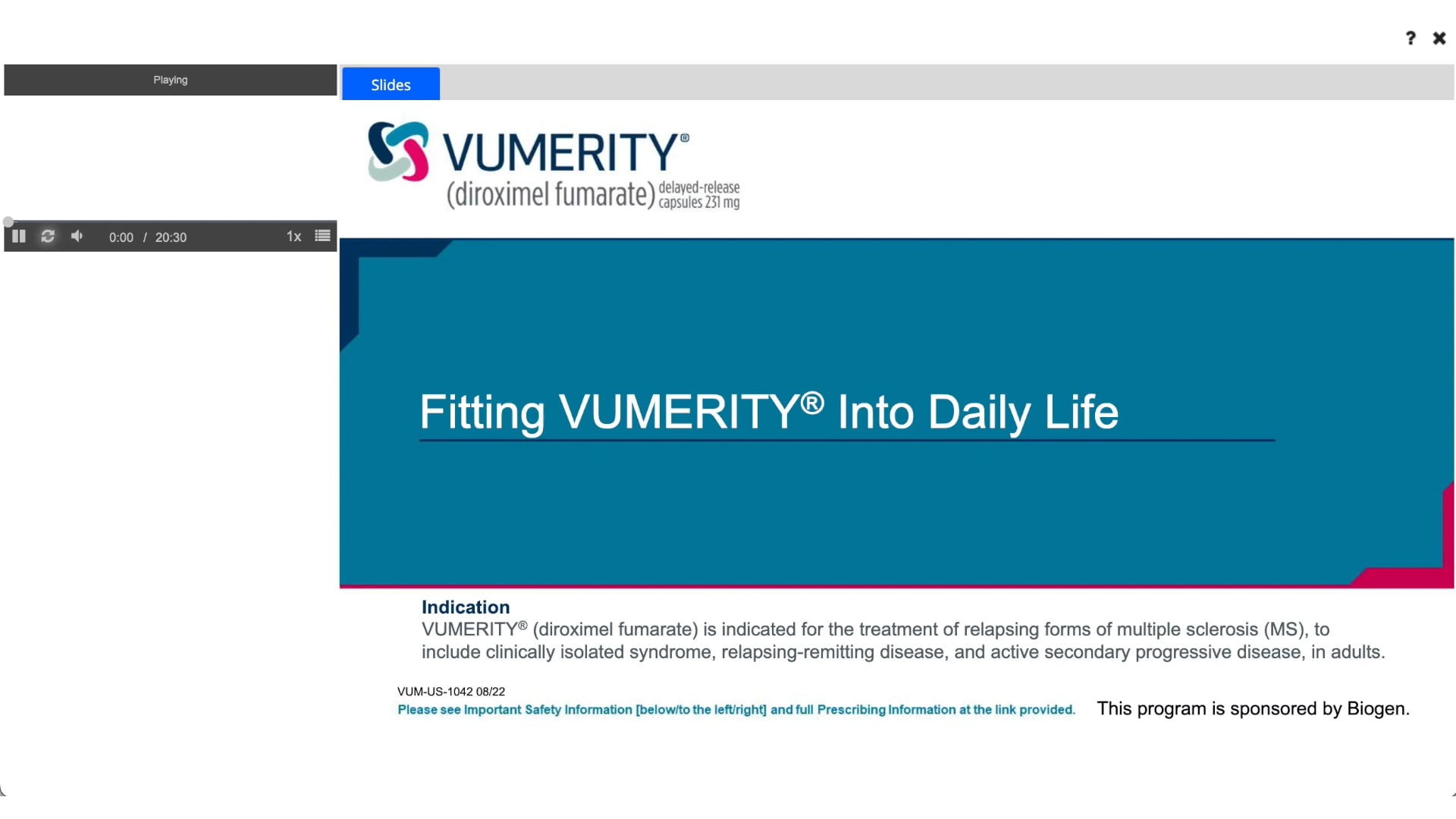 VUM-US-1042 Dosing Final Video on Vimeo