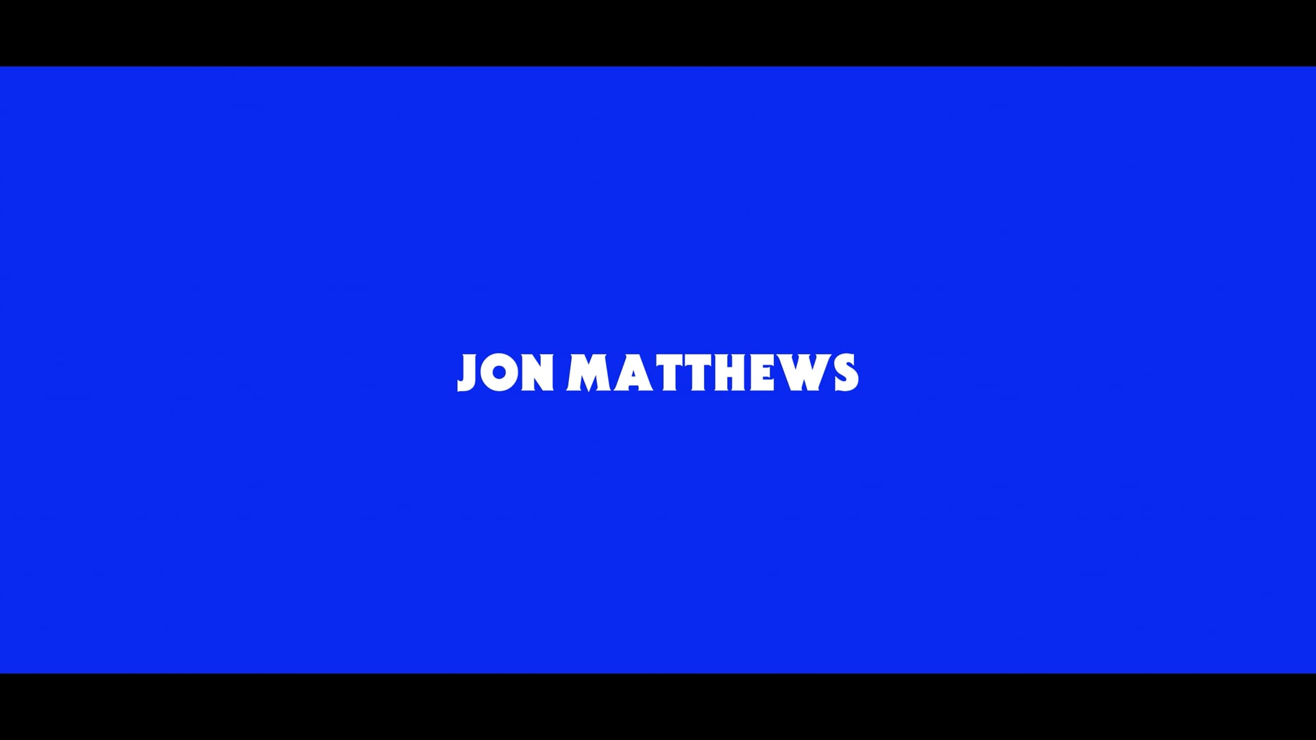 Jon Matthews
