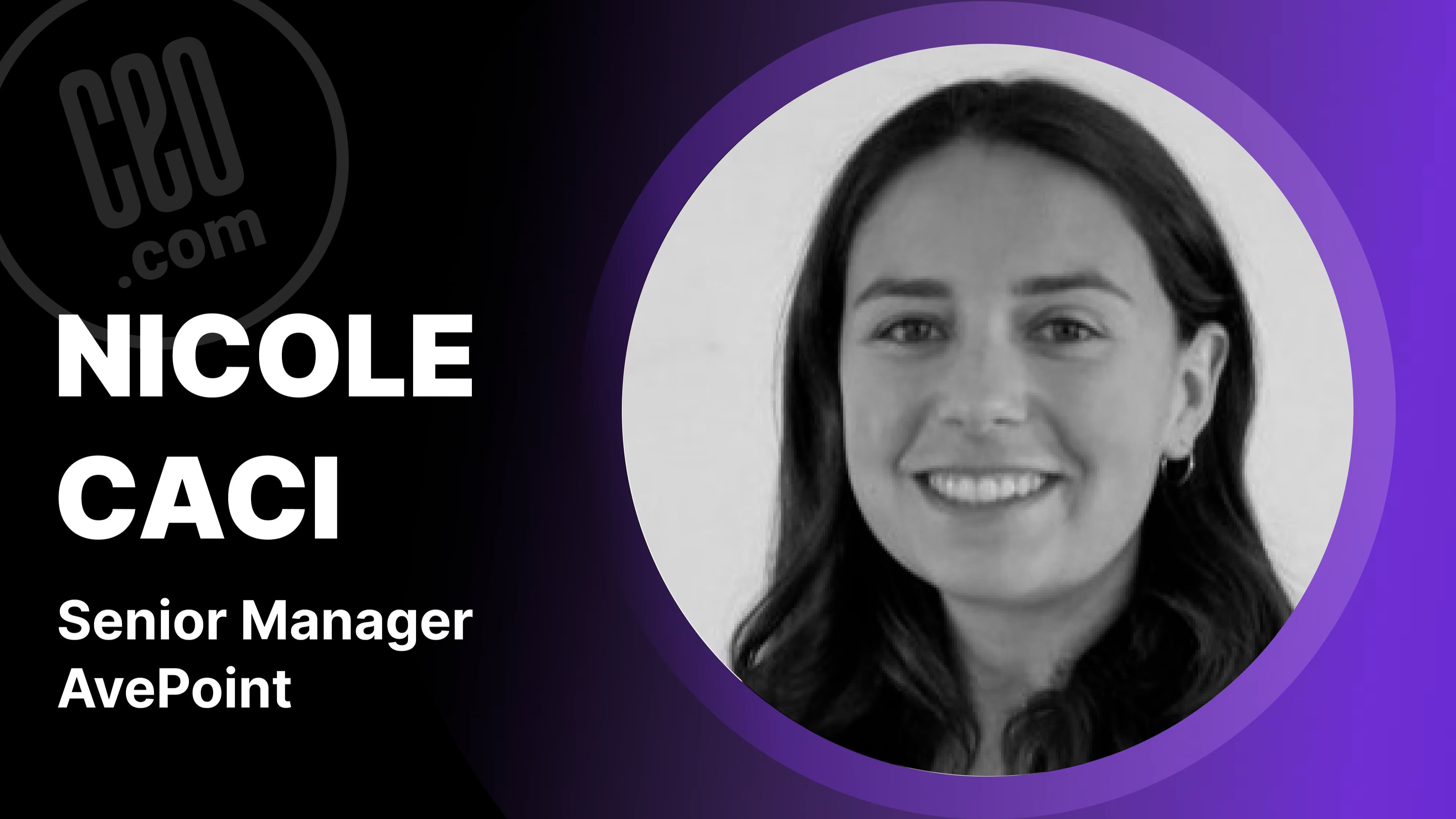 AvePoint Senior Manager, Nicole Caci on Vimeo