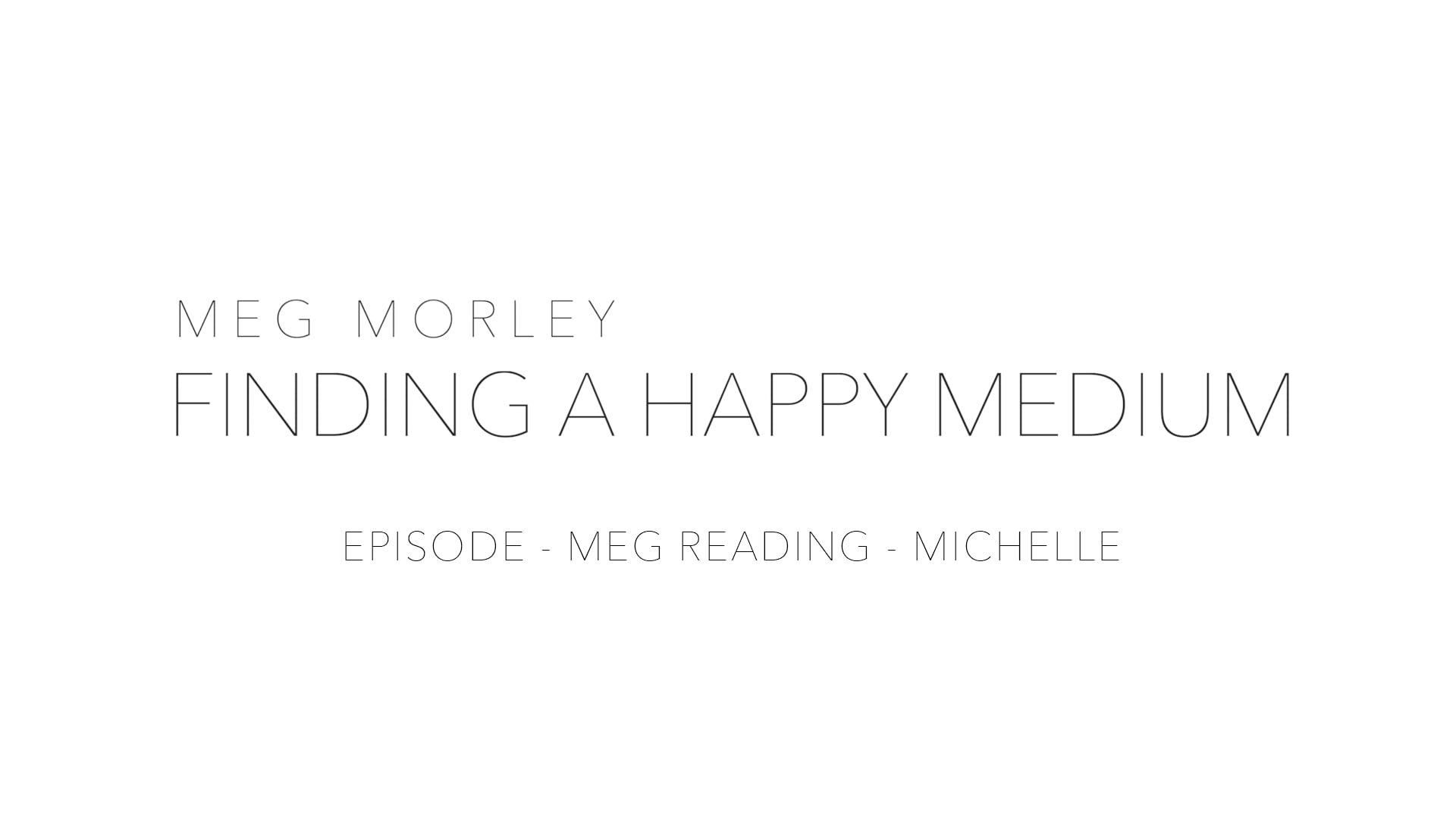 Episode - Meg Reading - Michelle - final 03 - HD 1080p on Vimeo