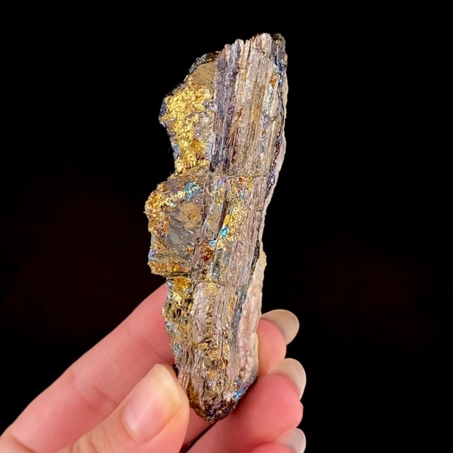 Bismuthinite (large crystal - rare locality) | Victoria Mine, Dolly ...