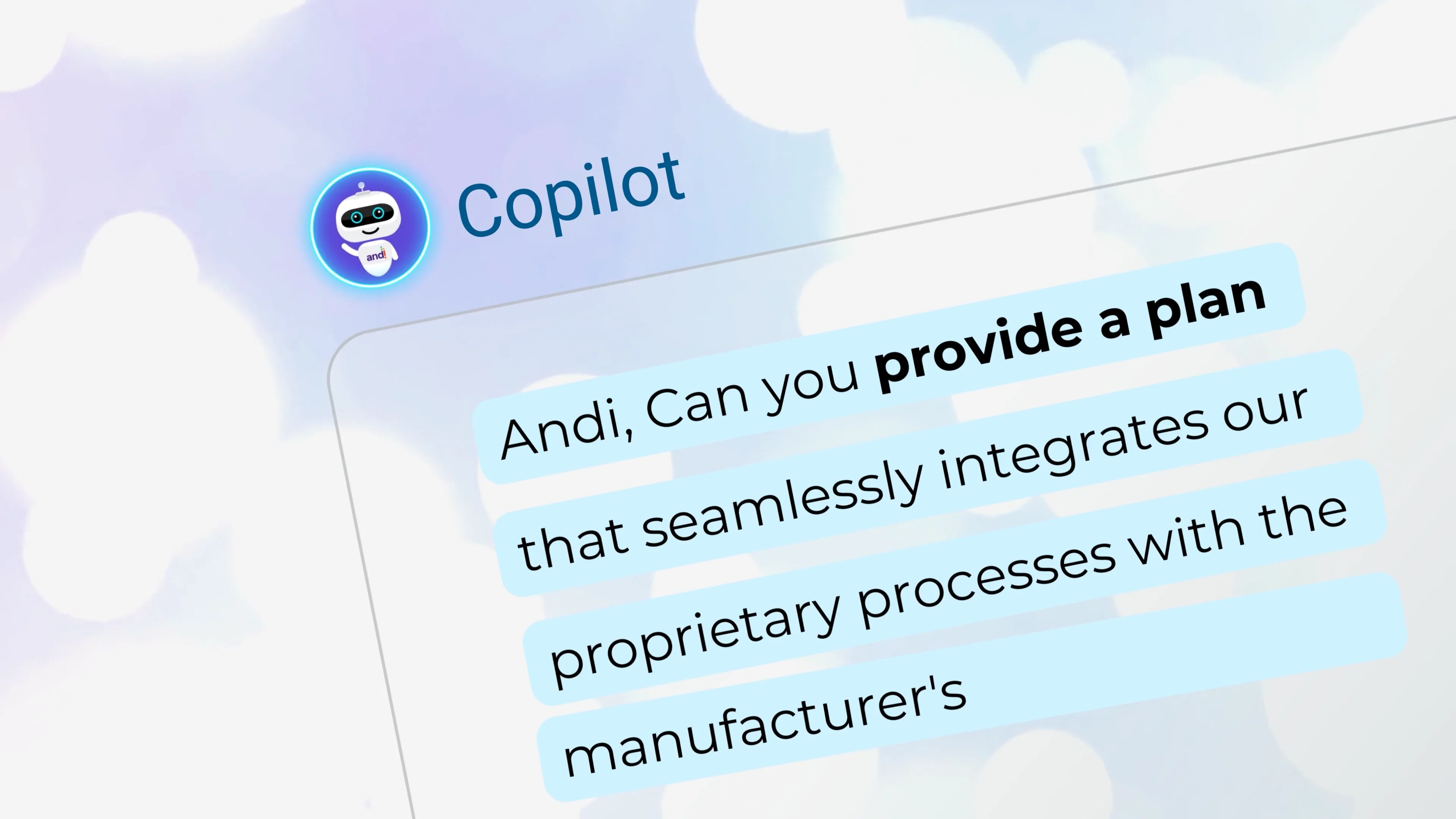 Andonix Product Explainer Andi