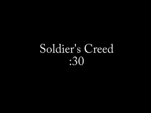 Army National Guard - Soldiers Creed