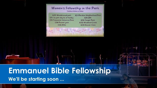 Emmanuel Bible Fellowship | SERMONS