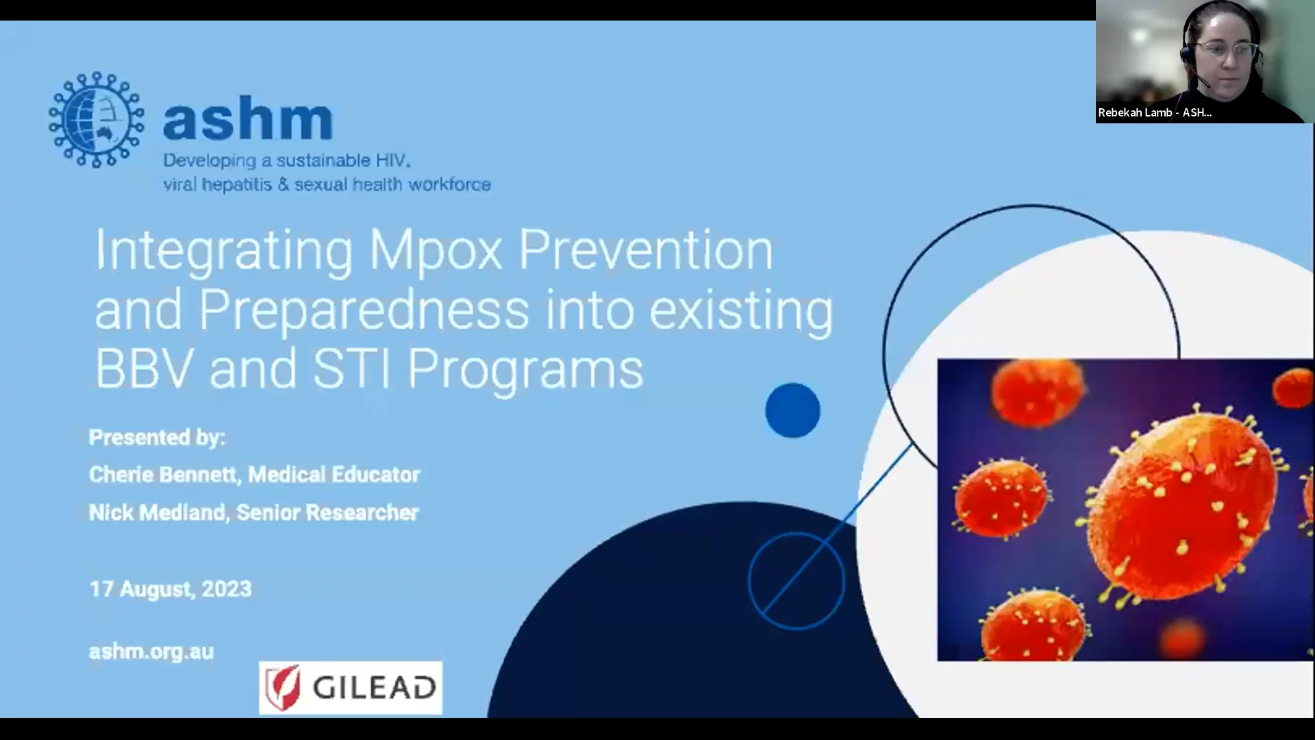 Integrating Mpox Prevention and Preparedness into existing BBV and STI ...