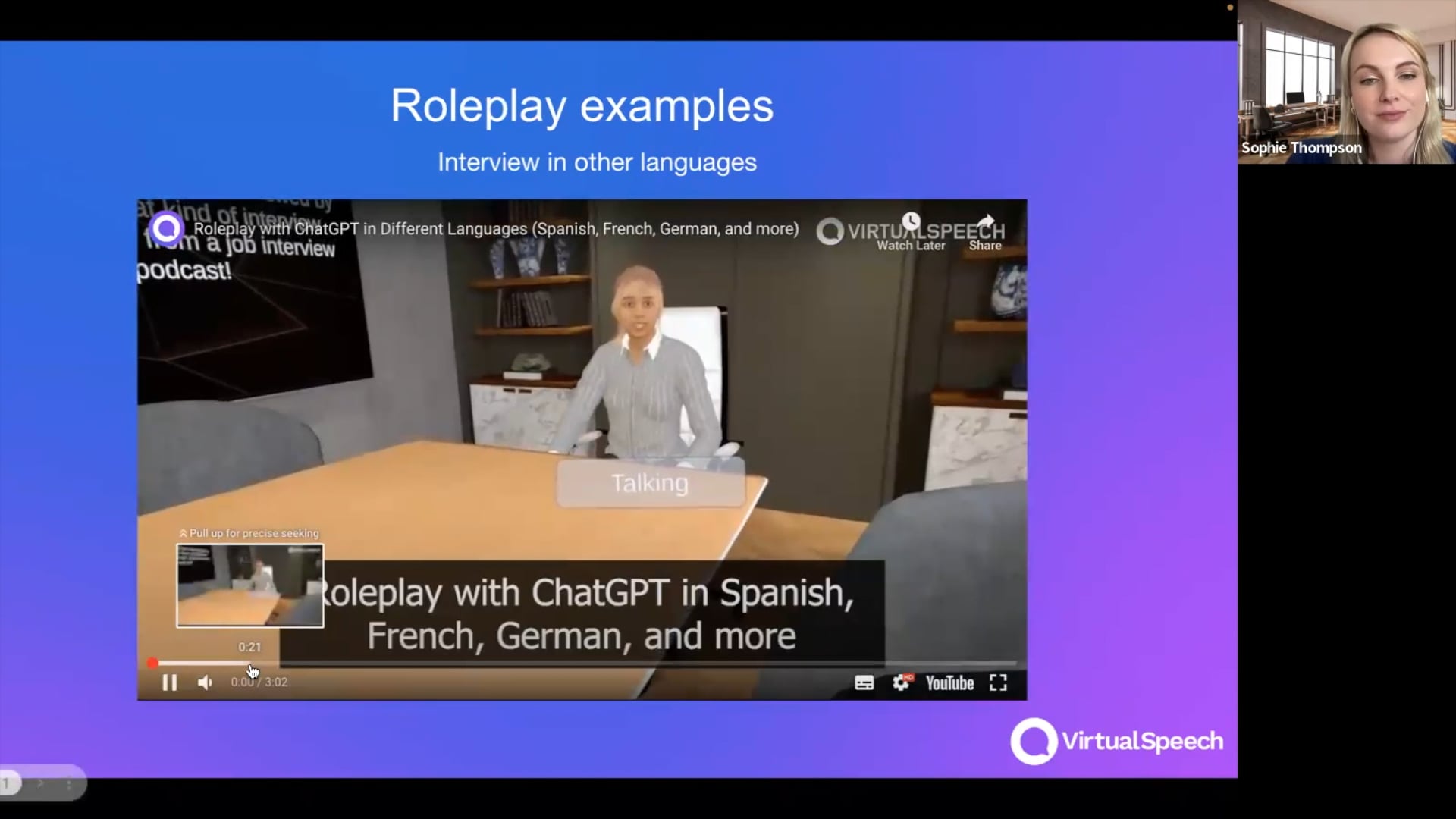 Roleplay examples on Vimeo